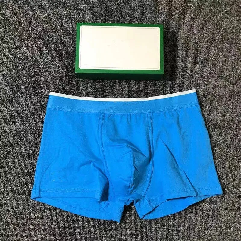 Men's Cotton Boxer Briefs Underwear Classic Letter Shorts, Geometric ...