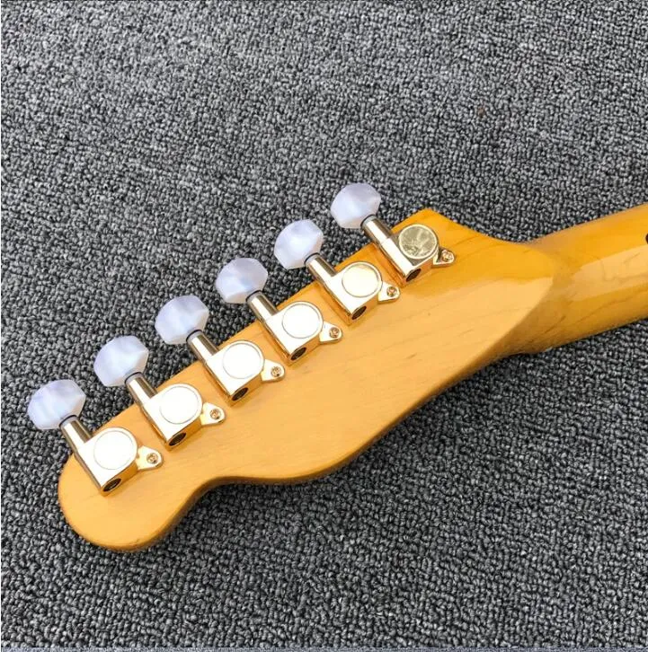 Merle Haggard Tuff Dog Guitar: 3 Tone Sunburst ، القيقب المبطن ...