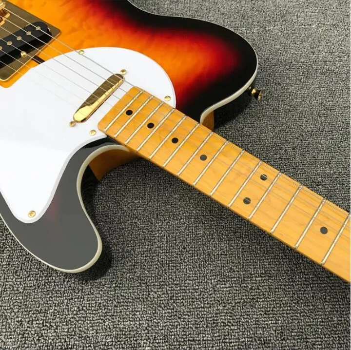 Merle Haggard Tuff Dog Guitar: 3 Tone Sunburst ، القيقب المبطن ...