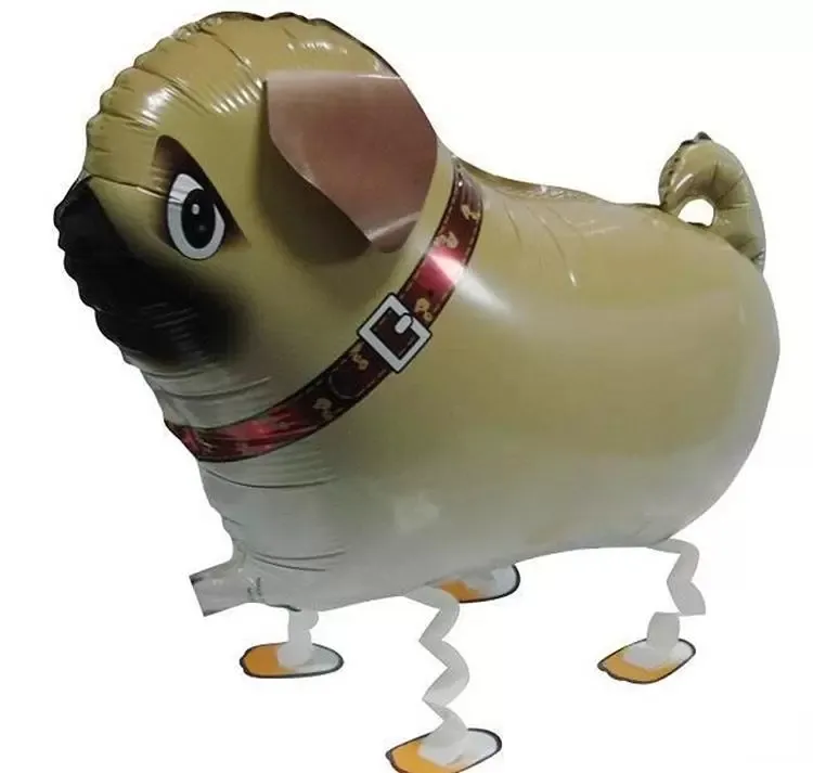 Cute Walking Animal Helium Balloons: Cat, Dog, Dinosaur Air Balloons ...