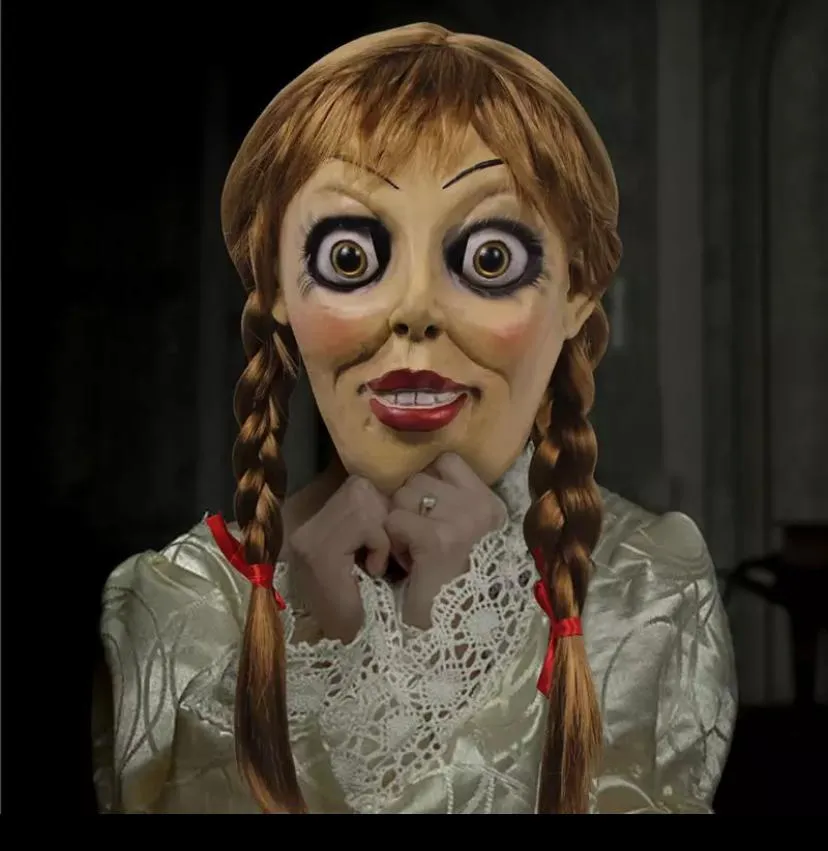 Annabelle Horror Movie Comes Home Costume Props With Braid Wig ...