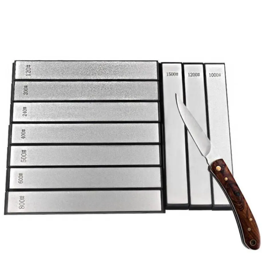 Diamond Stone Whetstone Bar Knife Sharpener Scissors Razor Polished ...
