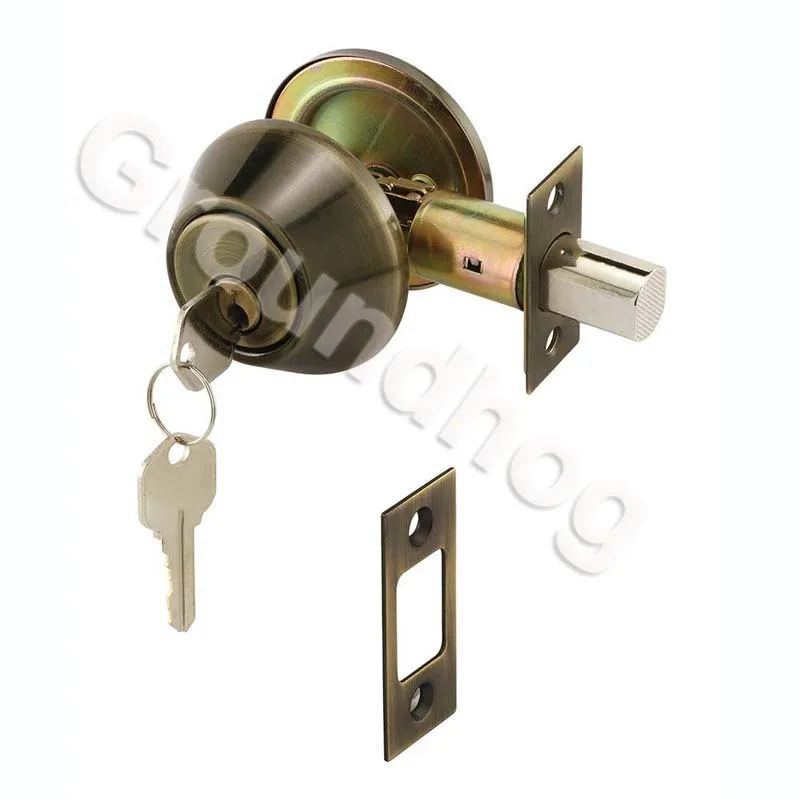 Chrome Stainless Steel Single Cylinder locks and deadbolts for Home ...