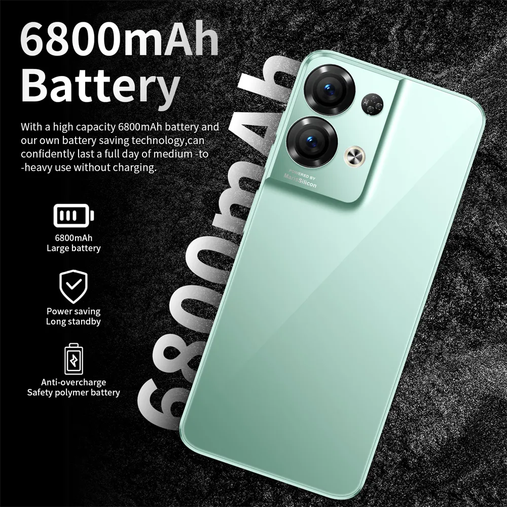 Global 6.8 Inch Dual SIM Smartphone With 512GB Storage, Android 10 ...