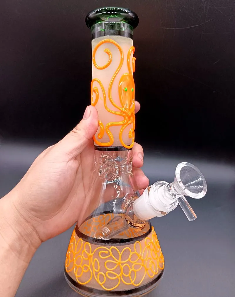Bulk Order 10 Inch Luminous Octopus Shisha Water Bong Hookah For Women ...