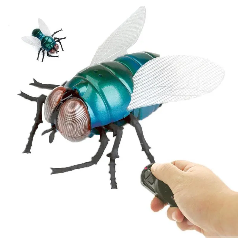 Electric RC Infrared universal remote control Insect Prank Toy for Fun ...