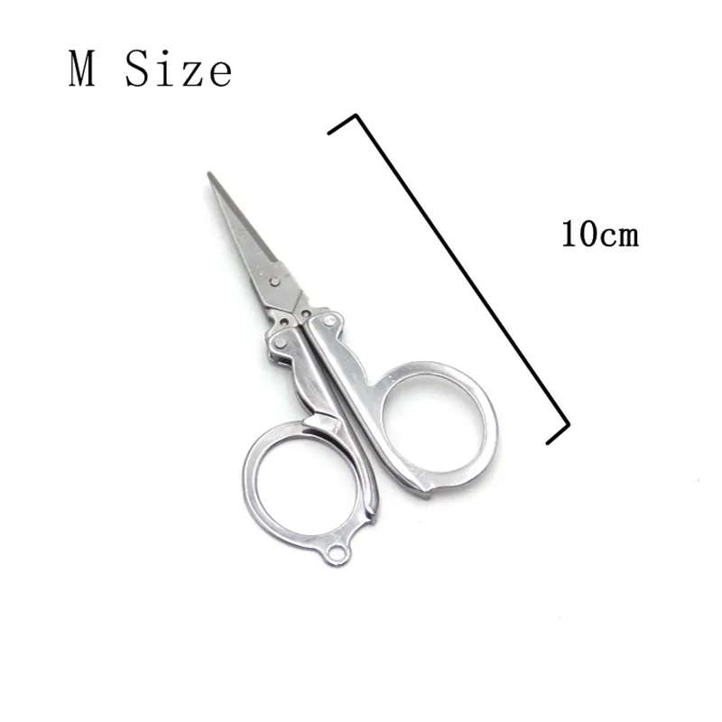 Mini Folding Scissors Stainless Steel: 3 Sizes Portable Travel Scissors ...