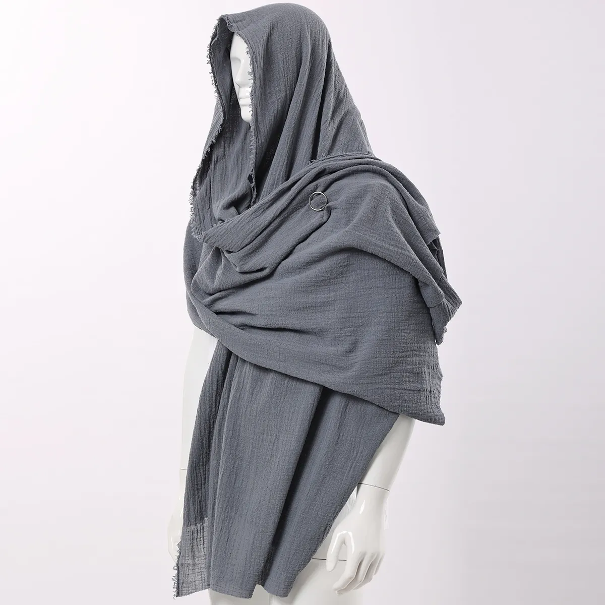 Men's Medieval Hooded Cloak Scarf - Vintage Inspired Shoulder Cowl ...