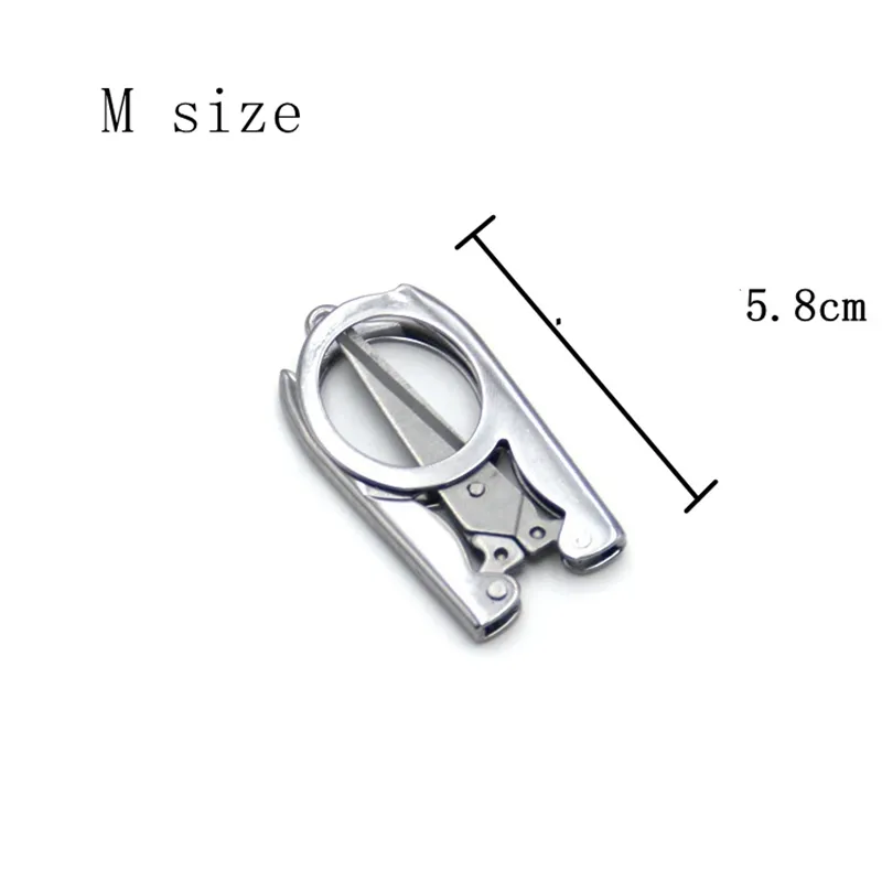 Mini Folding Scissors Stainless Steel: 3 Sizes Portable Travel Scissors ...