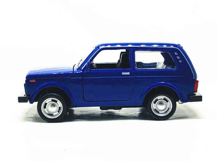 Diecast 1/32 Russian LADA NIVA Alloy Model Toy Cars, Metal Casting Pull ...