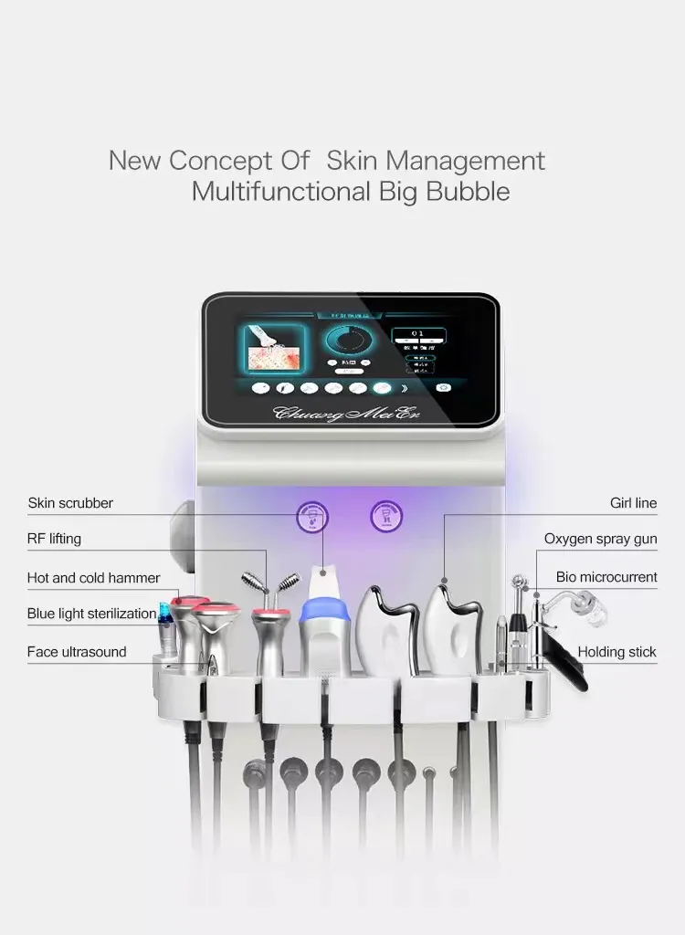 Latest Arrival Multifunction H2O2 Microdermabrasion Face Lift RF ...