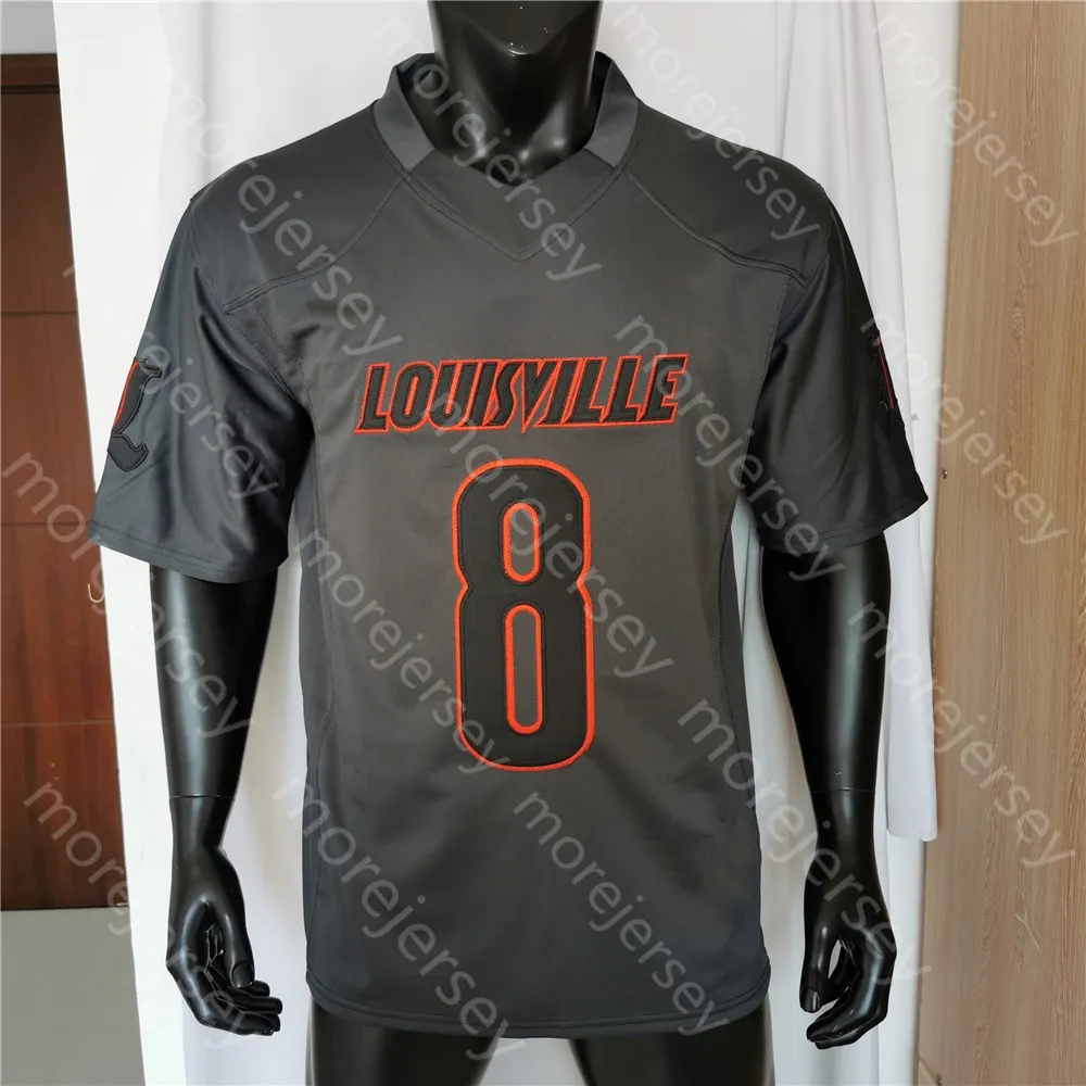 Louisville Football Jersey NCAA College Jack Plummer Lamar Jackson ...