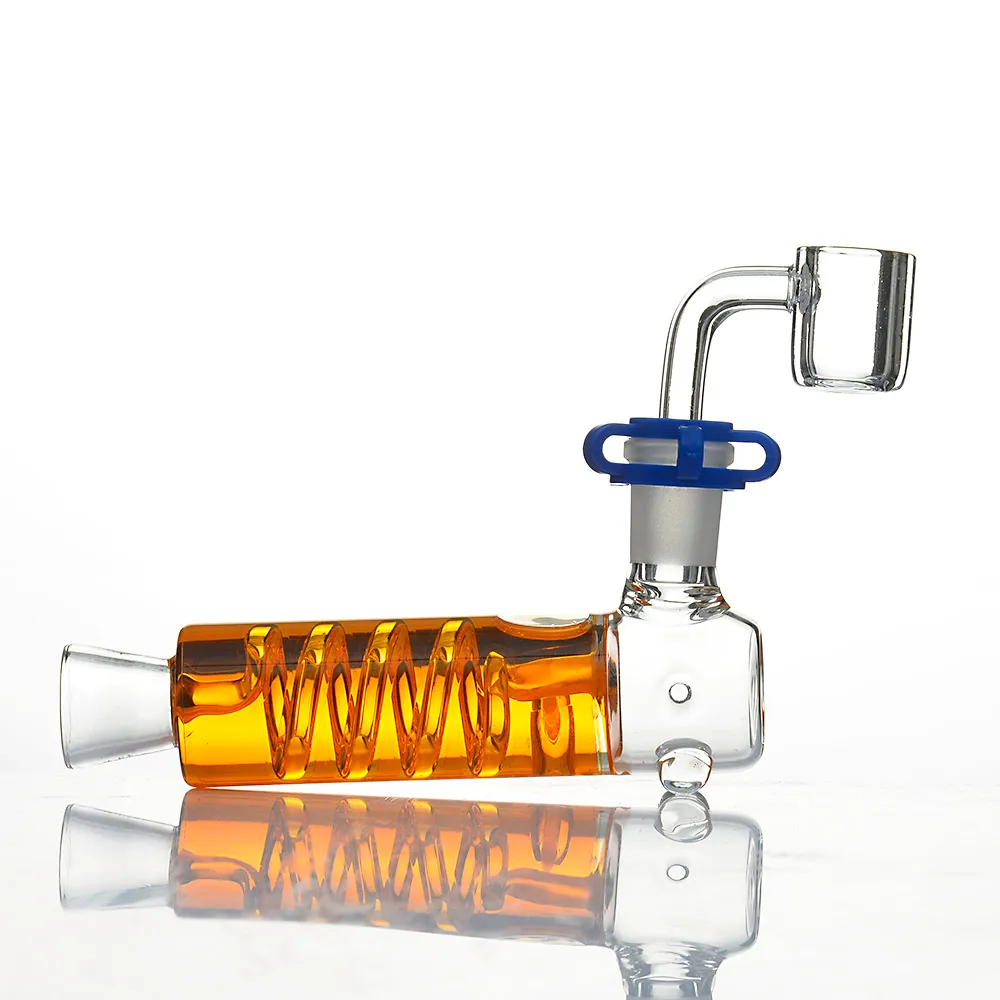 14mm Glycerin Chiller Dual Kit Glass & Quartz Banger, Nectar Collector ...
