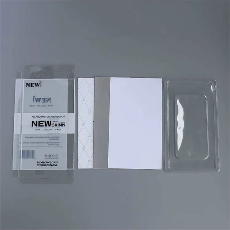 Universal PVC Plastic Phone Case Retail Box with Inner Insert for 5.7-6 ...