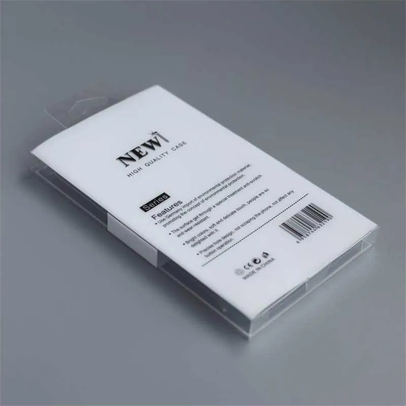 Universal PVC Plastic Phone Case Retail Box with Inner Insert for 5.7-6 ...