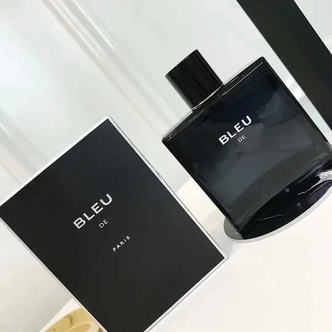 Bleu De Perfume 100ml EDP Spray Good Smell Long Time Lasting Blue Man ...