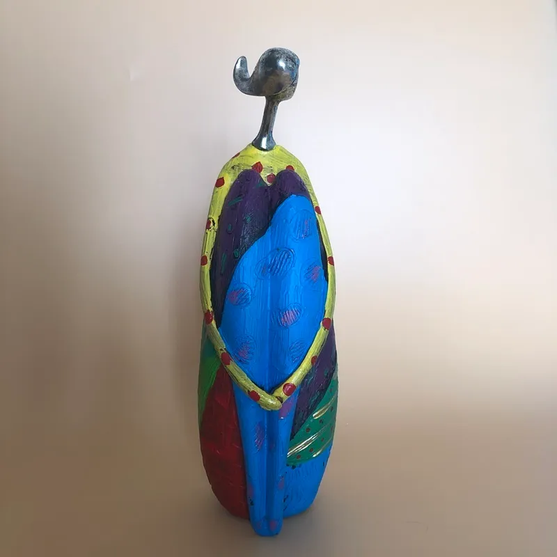 Decorative Objects Figurines Abstract Art Figurines... From Long10, $19 ...