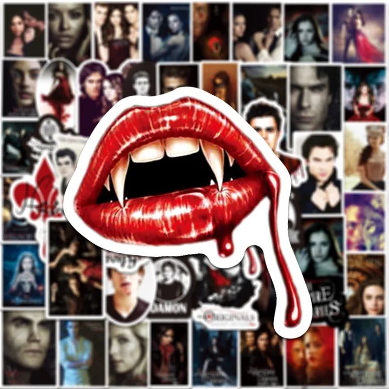 Vampire Diaries Logo Sticker