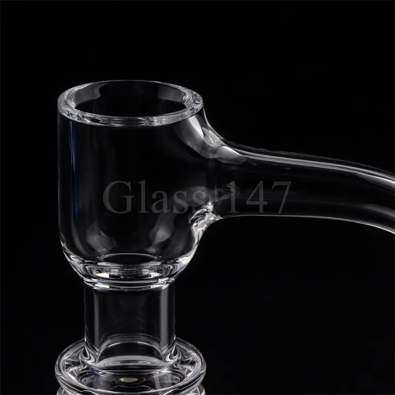 Metal Dab Pipe: XXL Full Weld Quartz Banger With Beveled Edge, 25mm OD ...