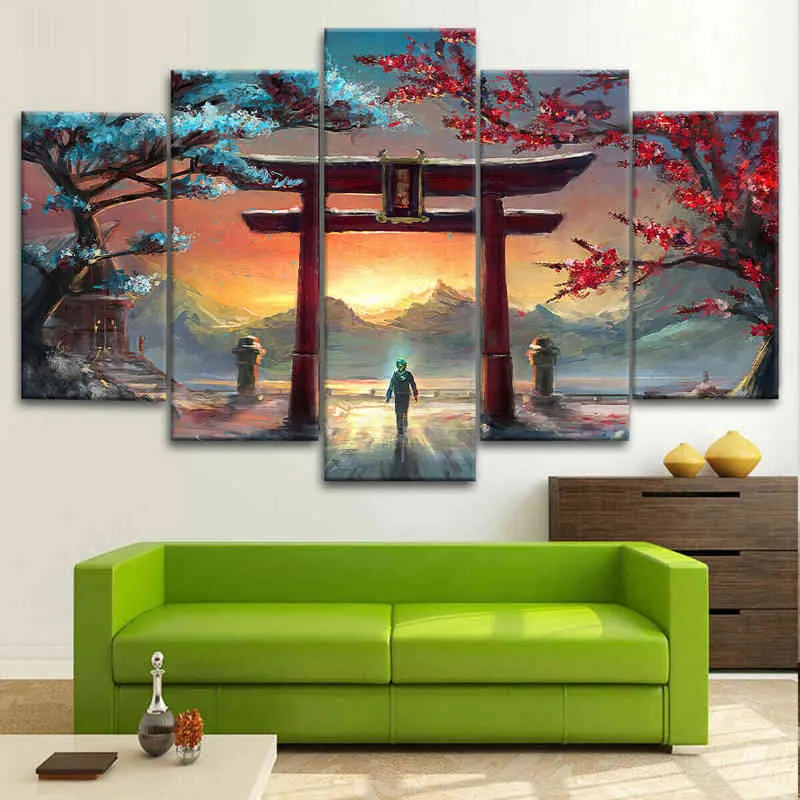 Traditional Japan Torii Gate Shinto Canvas Wall Art Print Home Canvas ...