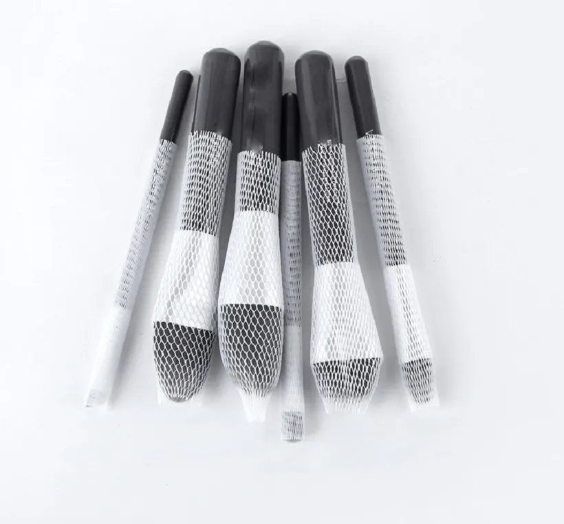 Makeup Brush Protective Nets 1cm Wide White Plastic Mesh Sheaths ...