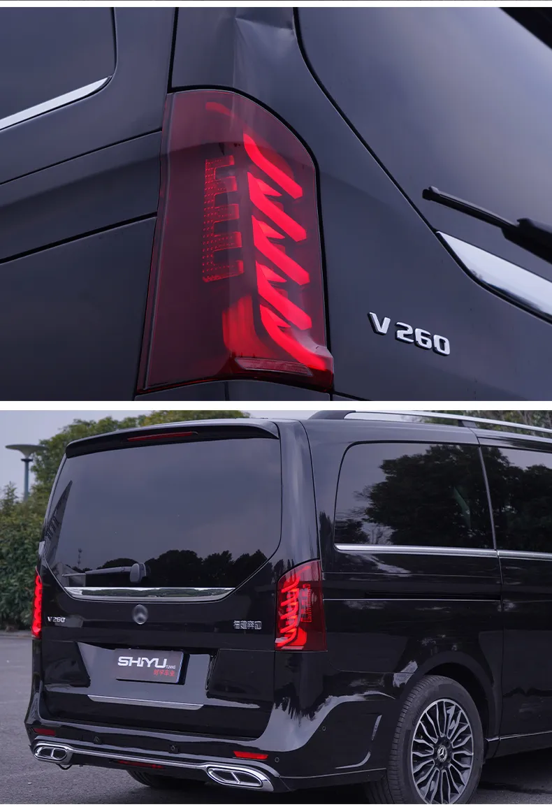 Vito W447 LED Taillight For Fog, Muffler And Brake, Turn Signal, And Reversing Fits V260 Models ...