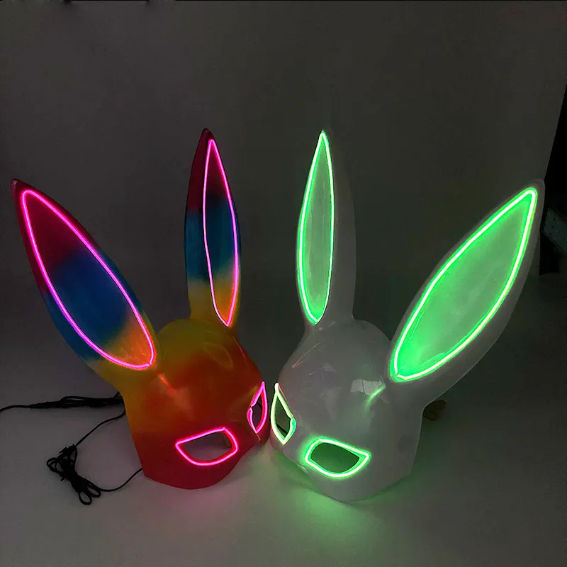 Masquerade Party City Bunny Mask With Cute Long Ears For Women Perfect ...