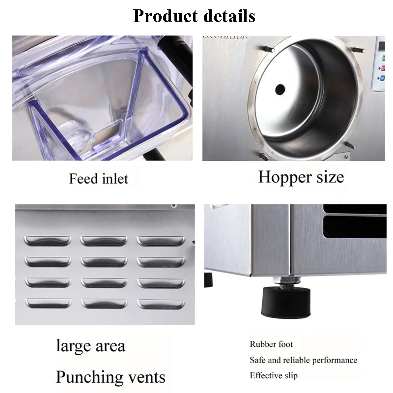Commercial Ice Cream Maker Machine 20L/H Capacity Hard Ice Cream ...