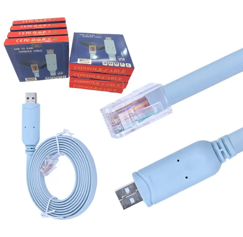 8M USB to RJ45 Console Cable - FT232R Chip RS232 Level Shifter for H3C ...