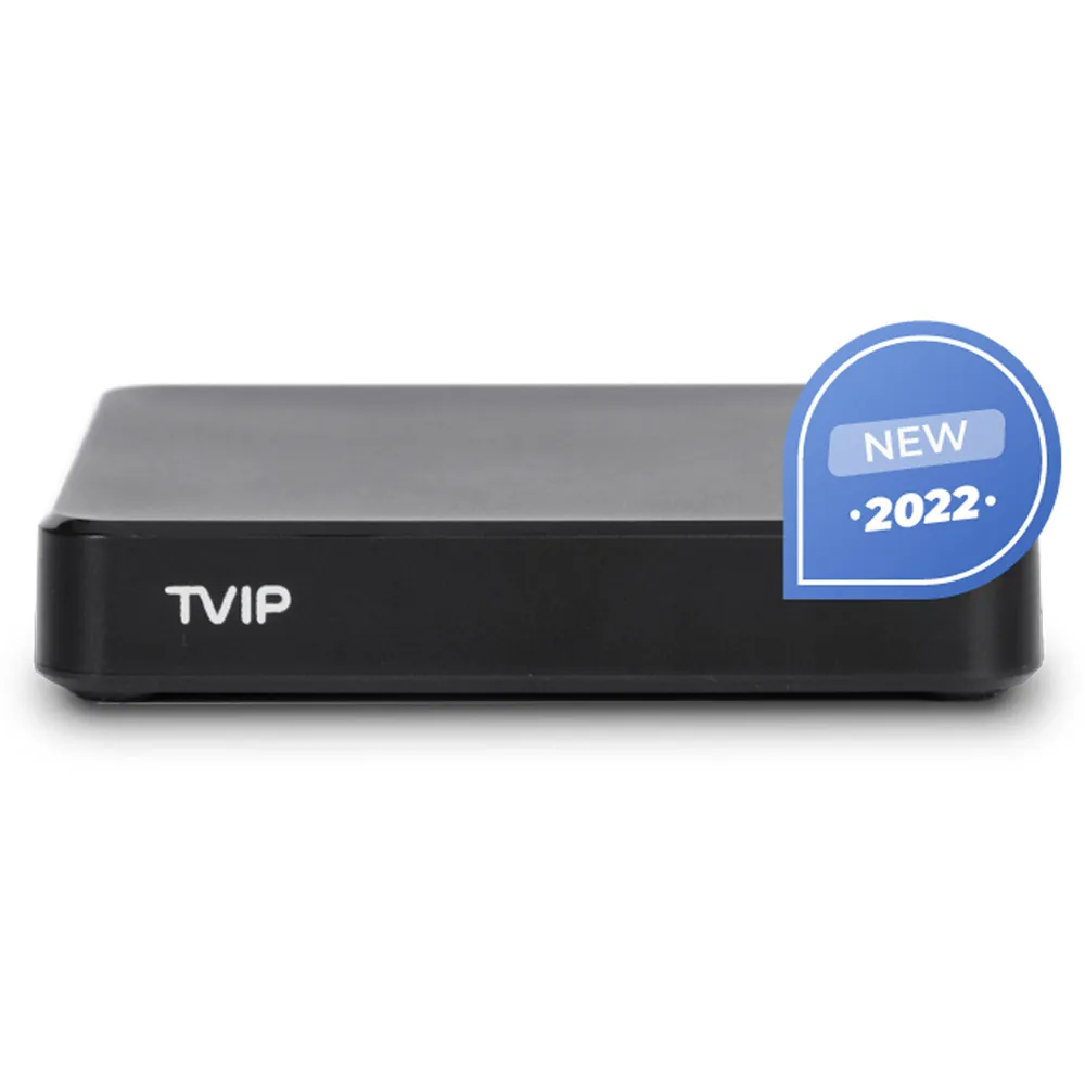TVIP 705 Android 11.0 TV BOX 4K Ultra HD IPV Amlogic S905W2 2.4/5G WiFi ...
