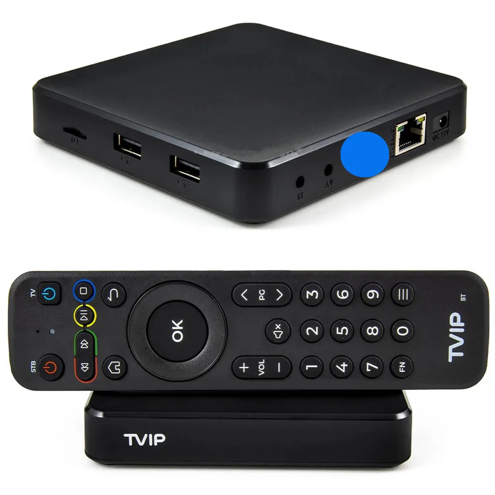 TVIP 705 Android 11.0 android tv box - 4K Ultra HD, IPV, Amlogic S905W2 ...
