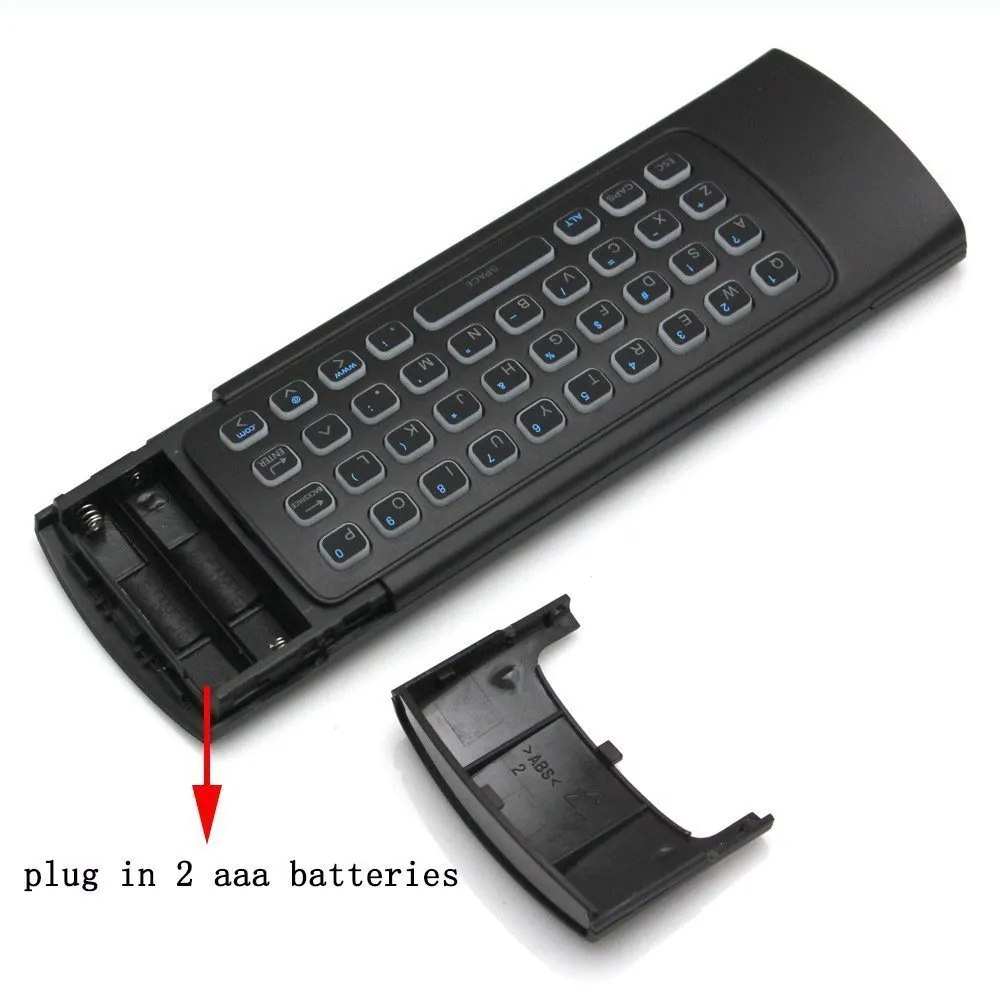 MX3 Wireless Keyboard With Backlight, IR Learning, 2.4G Micromax Remote ...