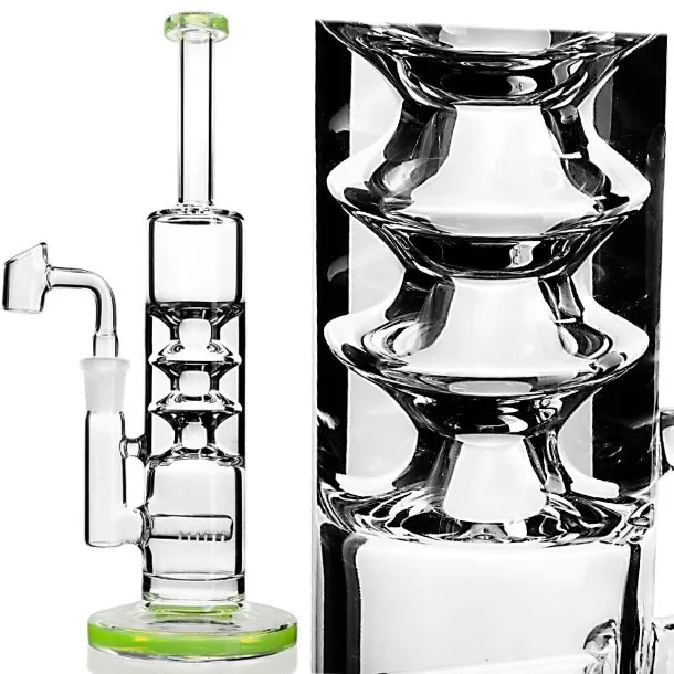 Bulk Order Glass Bong With Dual Functions, 10.2 Inch Size, 14mm Fritted ...