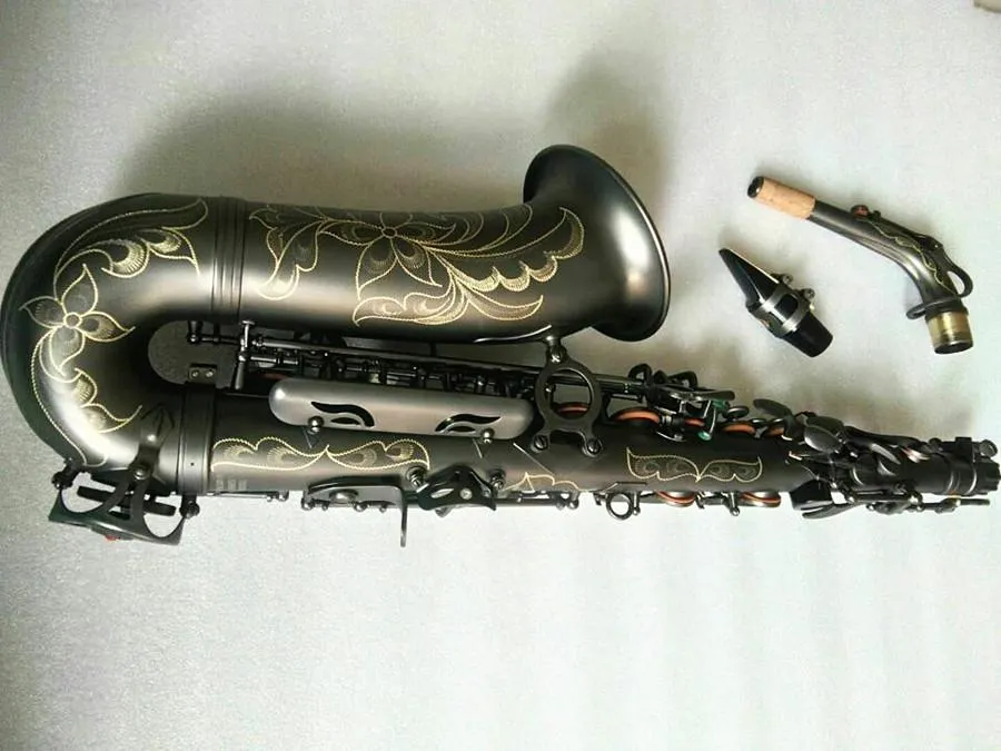 E Flat Alto Saxophone Instrument Set With Mouthpiece, Ligature, Reed ...