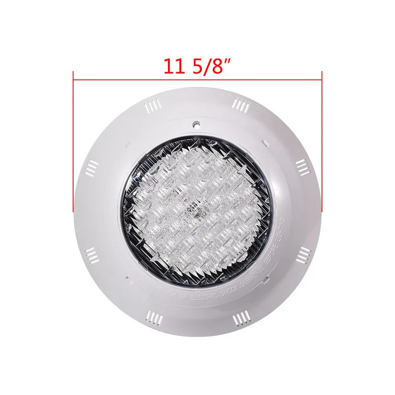 Waterproof RGB LED Swimming Pool Light IP68 Rated Submersible Underwater Lamp With AC12V Power ...
