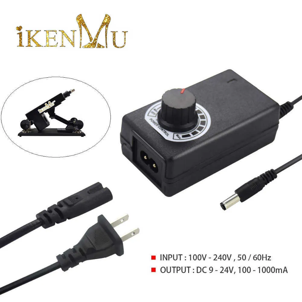 Beauty Items IKenmu Sexy Machine Power Supply EU US UK AU Plug 100V 240V AC/DC Adapter ...