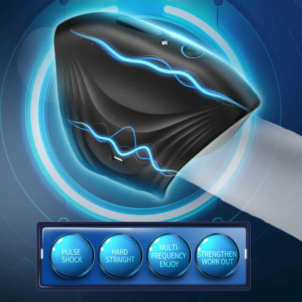 Beauty Items Male Masturbator Penis Trainer Massage Glans Stimulate ...