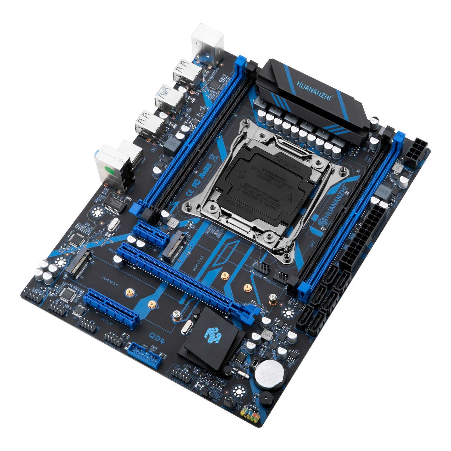 HUANANZHI QD4 LGA 2011 3 Motherboard Intel XEON E5 V3 V4 All Series ...