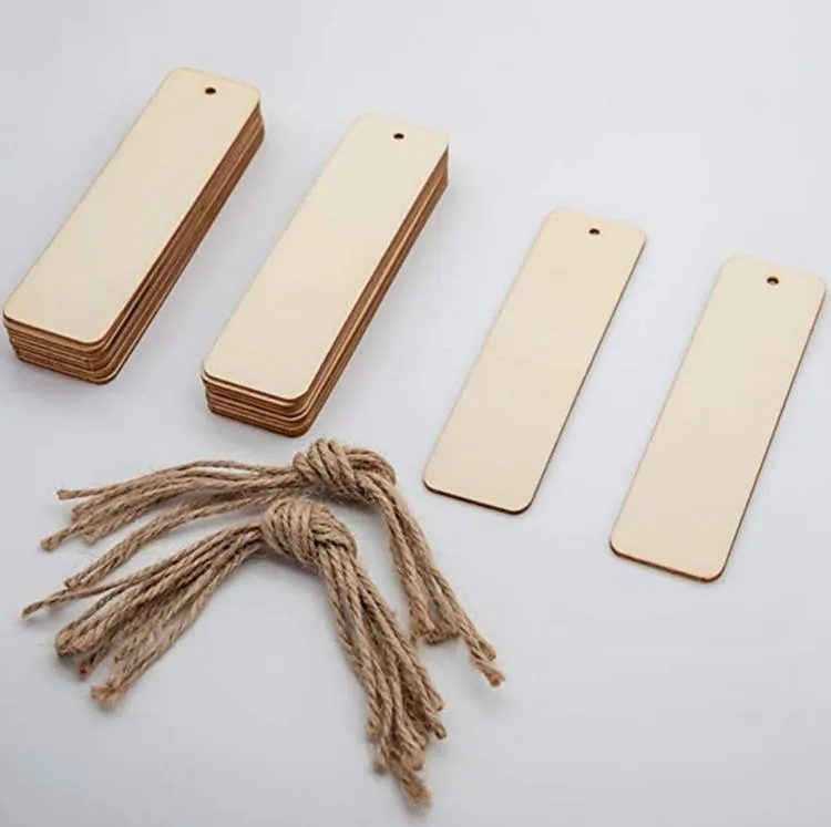 Premium Unfinished Wood Slice Tags - DIY Crafts, Blank Wood Signs for ...