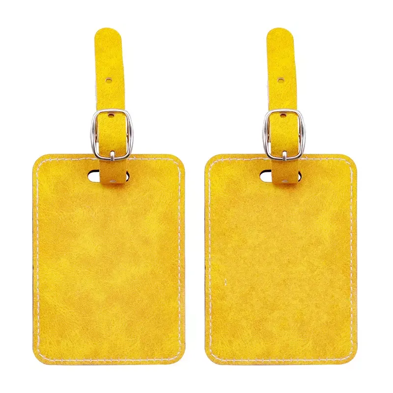 Sublimation Blank Colorful Luggage Bag Suitcase Name ID Address The Tag ...