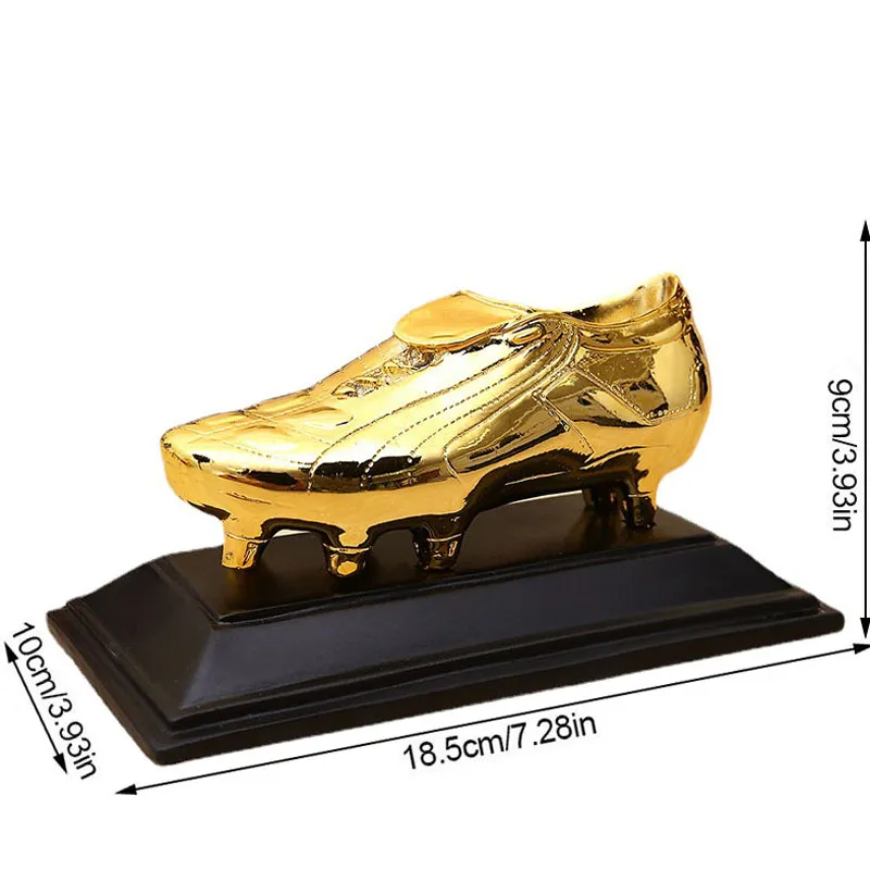 Football Golden Boot Trophy Statue Champions Top Soccer Trophies Modern ...