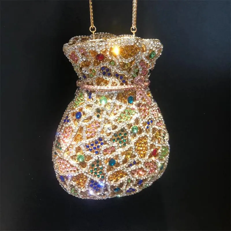 Elegant Crystal Clutch: Premium Bridal Handbag for Wedding Party ...