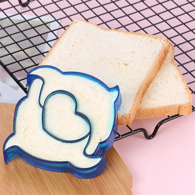 Animal & Fruit DIY Pastry Sandwich Cutters, Bread Crust Remover Set ...