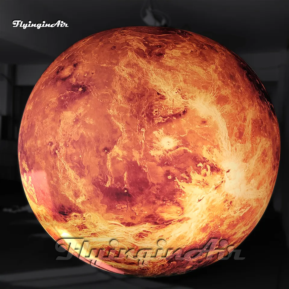 Wholesale Inflatable Solar System Planet Ball Venus Balloon Lighting ...