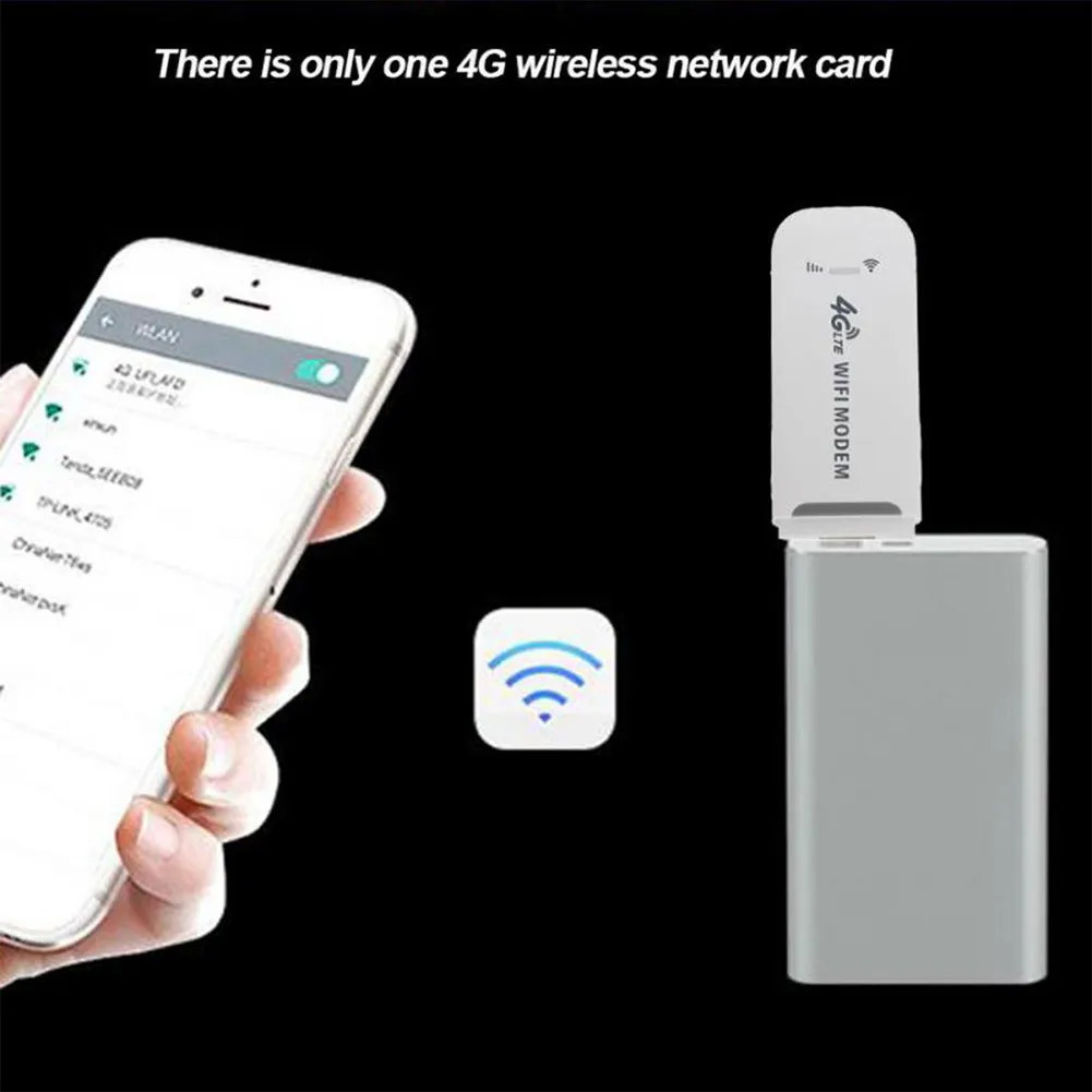 Yüksek Hızlı 4G LTE Kablosuz USB Dongle Modem Çubuğu, Ev Ofis ...