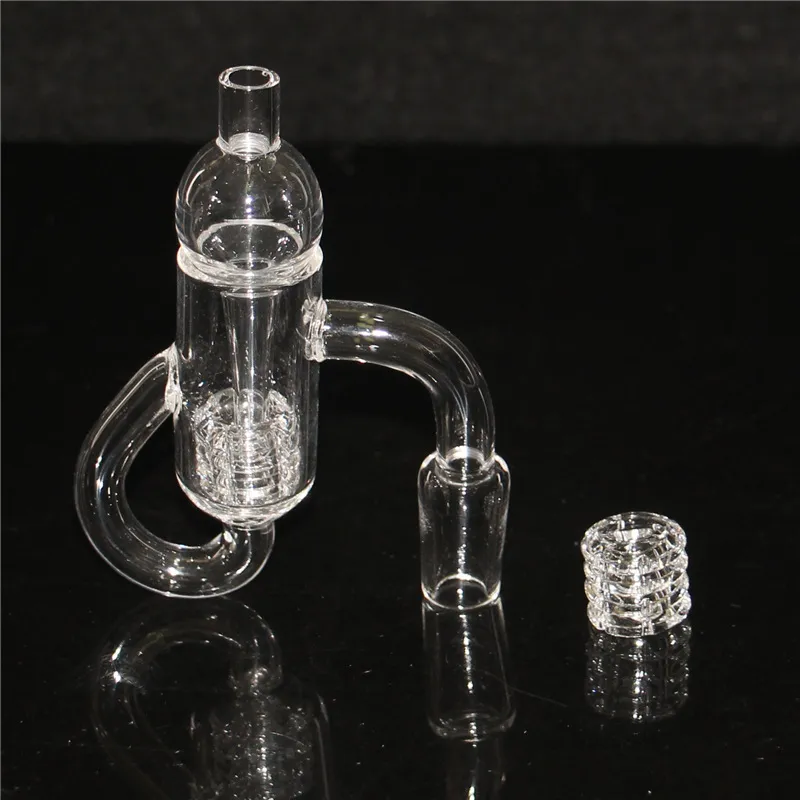 Quartz Banger Dab Nail 10/14mm Male/Female Diamond Knot Loop Recycler ...