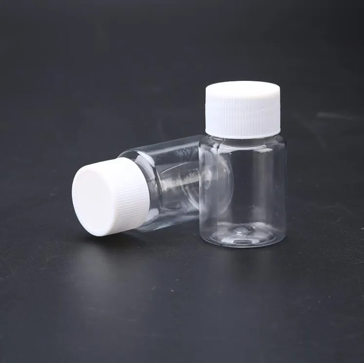 SN237 30ml Clear Plastic Bottles With Screw Caps ... From Abuni, $0.24 ...