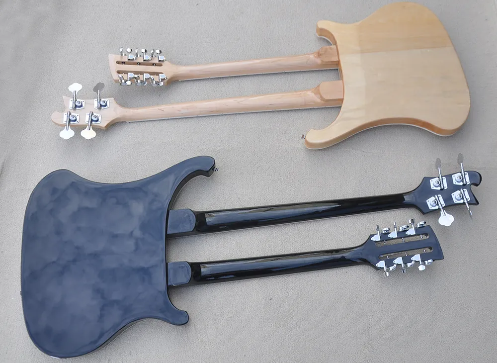 Electric Guitar Custom 12 String Left Handed Double Neck Guitar: 4 & 12 ...