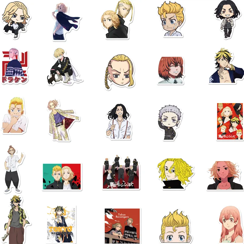 Tokyo Revengers Anime Stickers Draken... From Animetravel, $2.21 ...