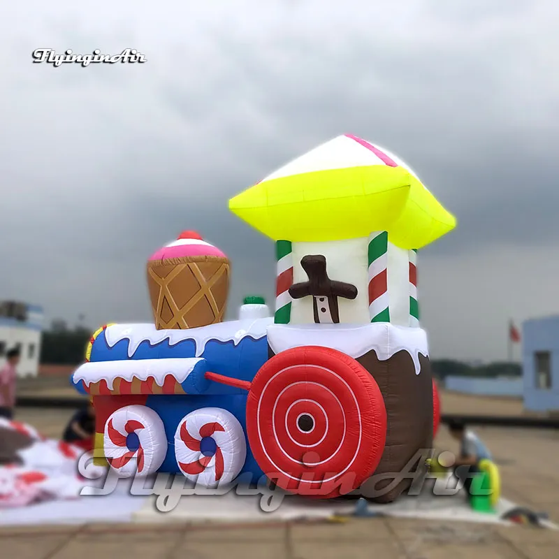 Wholesale Sweet Inflatable Candy Train Model Advertising Air Blow Up ...